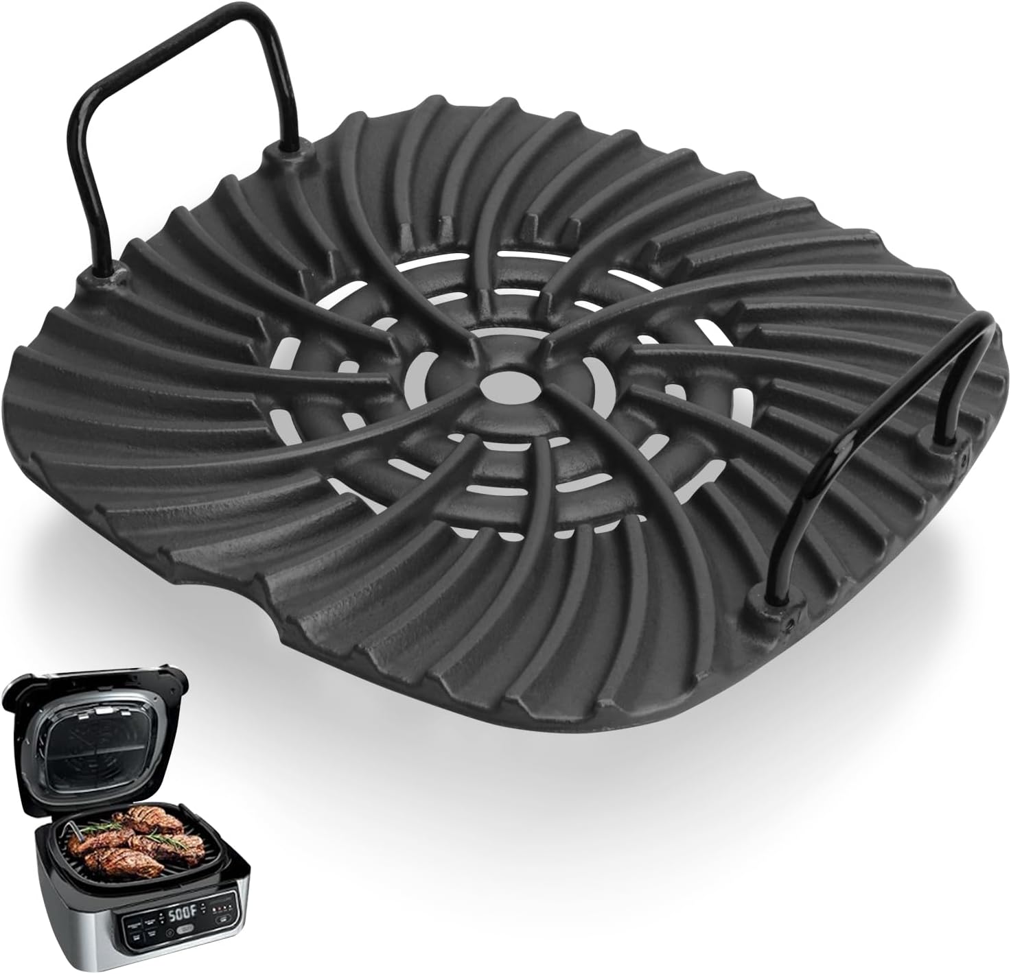 Amazon.com : SafBbcue Grill Grate for Ninja AG301 Foodi, Ninja 5 in 1 ...