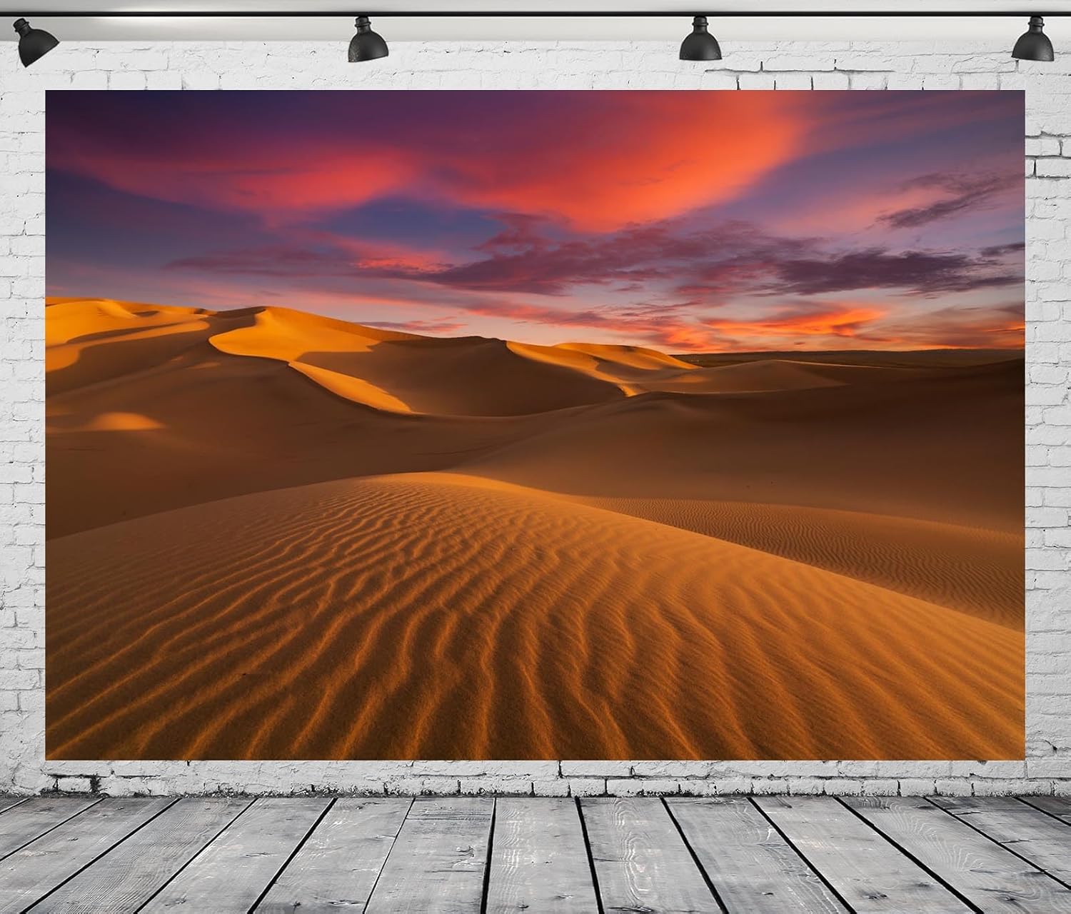 Amazon.com : Loccor 17x10ft Fabric Sahara Desert Backdrop Desert Sand ...