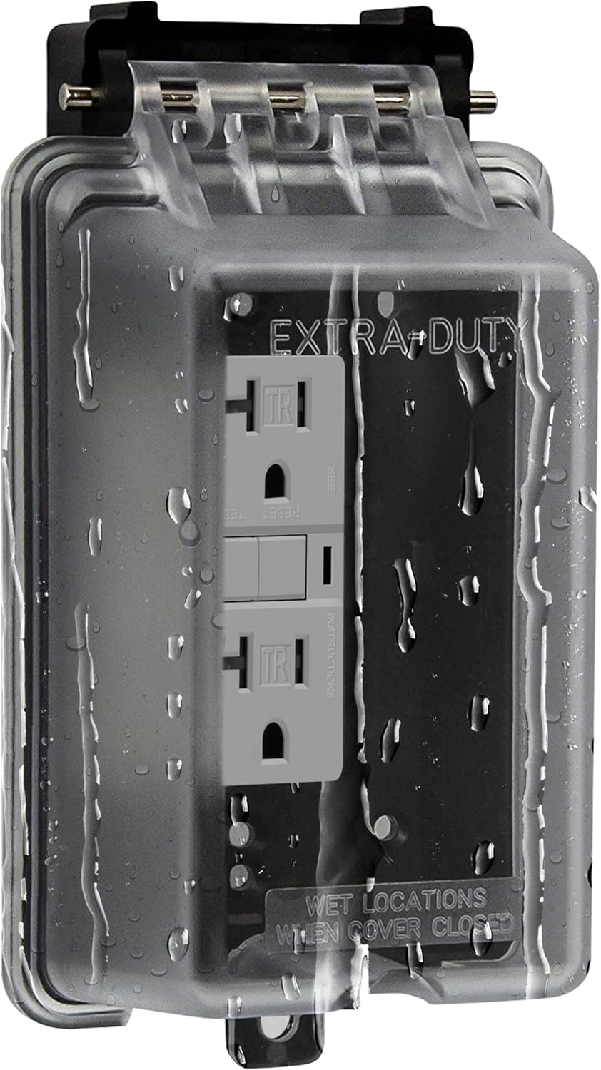Brandclub - ENERLITES Outdoor Outlet Cover Extra-Duty in-Use ...