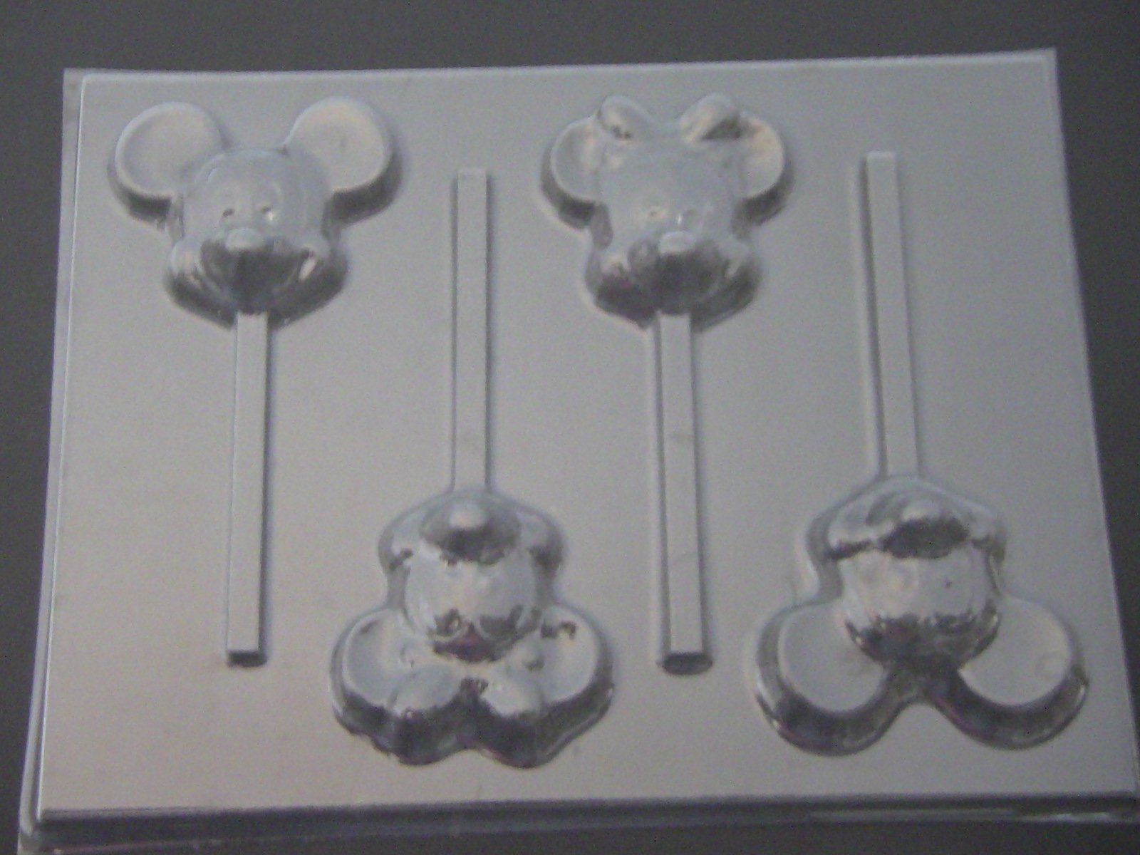 Minnie Mouse Chocolate Lollipop Molds