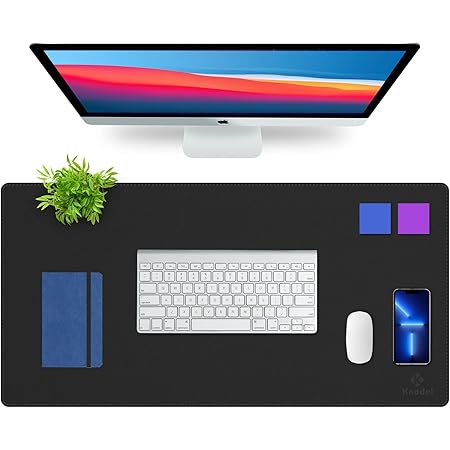 Leitz Schreibtischunterlage, Groß, 80 x 40 cm, Anti-Rutsch-Matte für ...