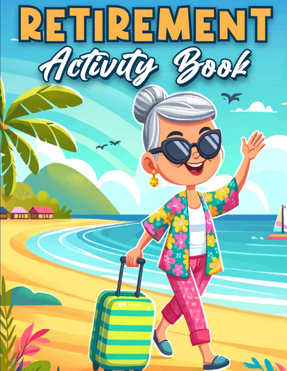 Amazon.com: Retirement Gifts For Women: Retirement Activity Book For ...
