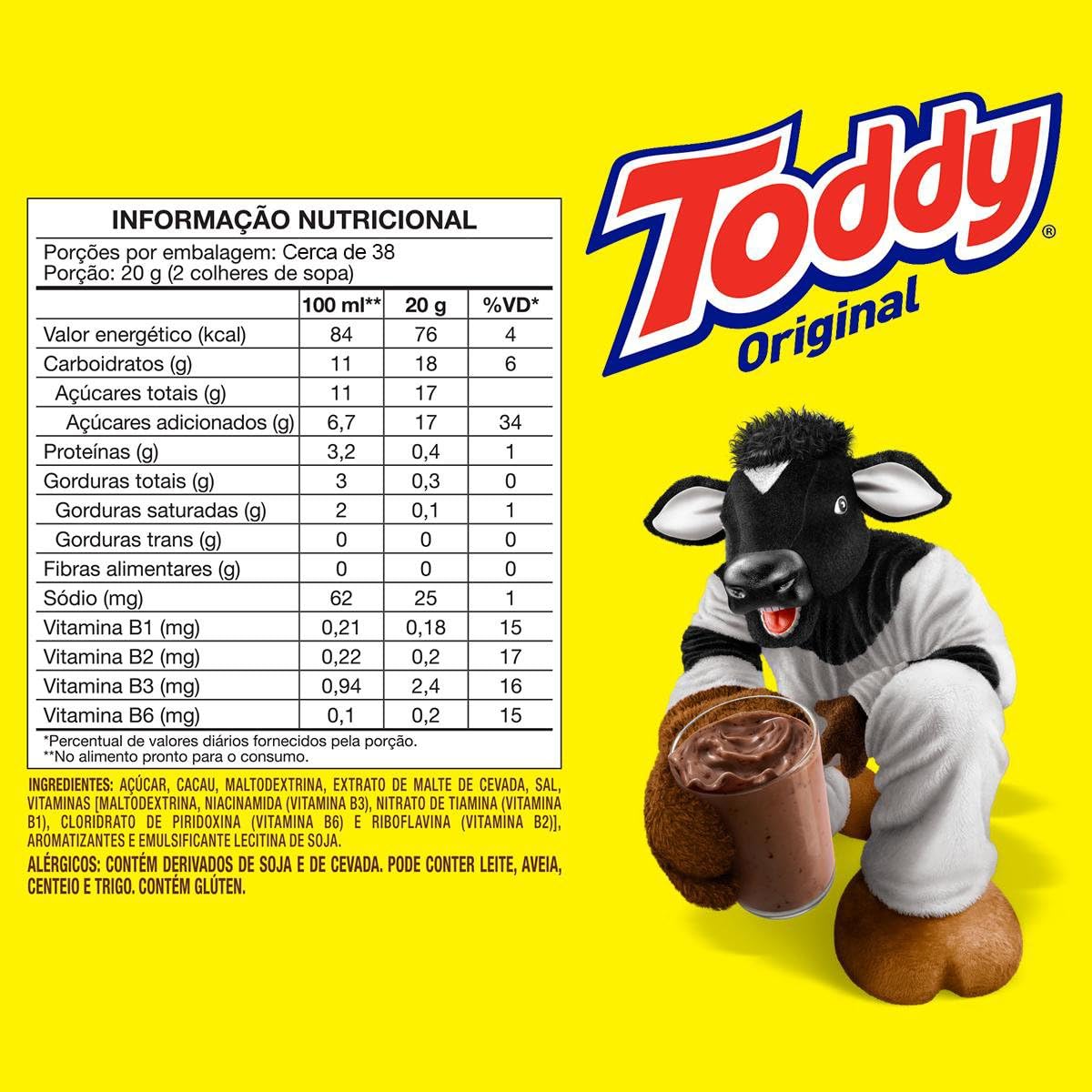 Snapklik.com : Toddy Original Brazilian Chocolate Drink Mix Powder ...