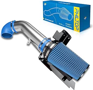 Amazon.com: PHILTOP 4" Cold Air Intake Kit System + Heat Shield Compatible with GMC/Chevy 1999 ...