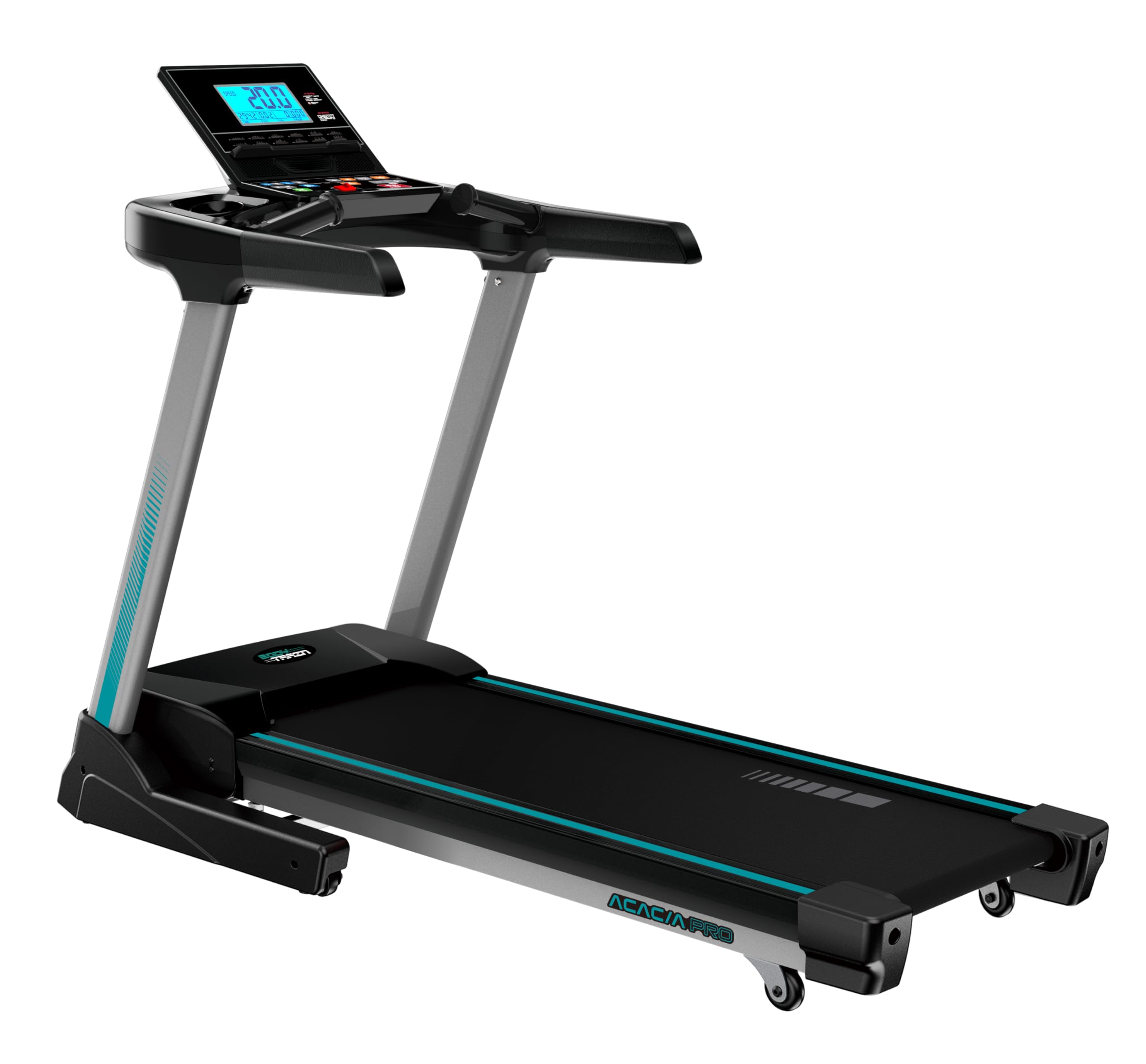 BodyTrain Acacia Pro Motorised Folding Bluetooth Treadmill : Amazon.co ...