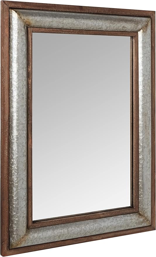 Amazon.com: ELK Laight Street Wall Mirror, Galvanized Steel : Home ...