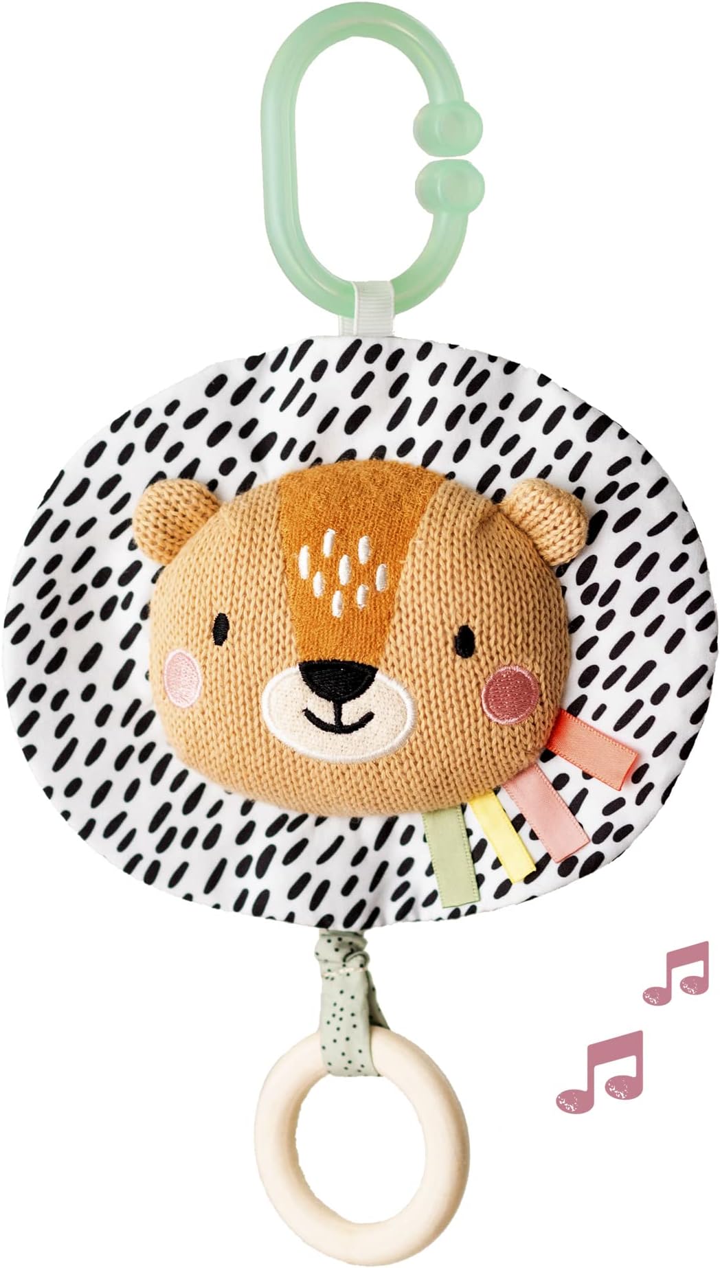 Amazon.com : Skip Hop Baby Rattle, Silver Lining Cloud Rattle Moon ...