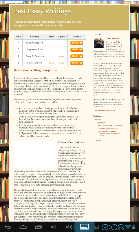 essay writing - App on Amazon Appstore