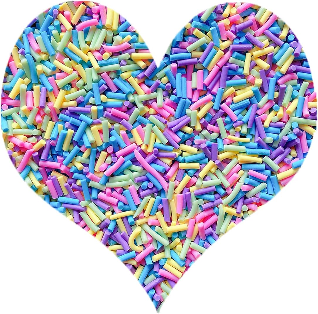 Amazon.com: EHOPE 50g Fake Sprinkles Resin Sprinkles Fake Candy ...