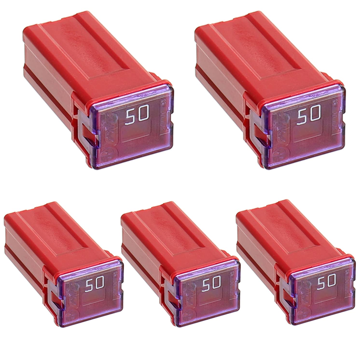 Snapklik.com : BOJACK 5pcs JCASE Fuse Automotive FMX Fuse Tall/Standard ...
