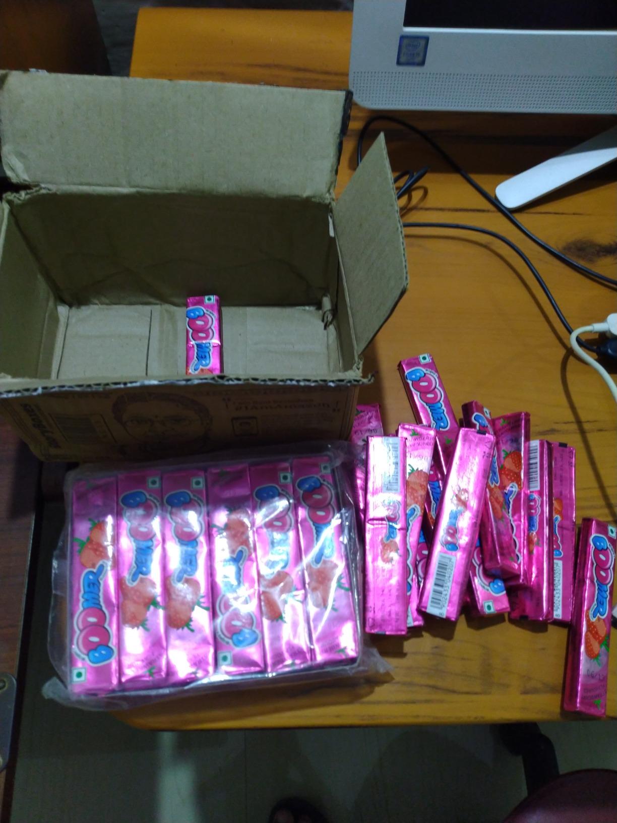 Boomer Bubble Gum | Strawberry Flavoured Chewing Gum | Long Lasting ...