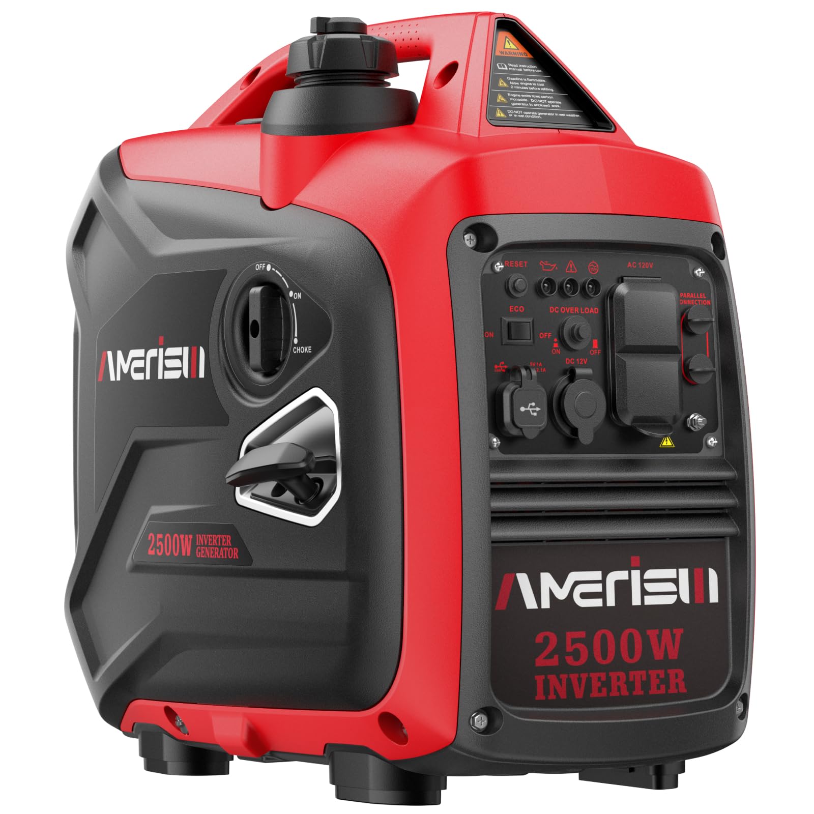 Snapklik.com : AMERISUN 2500W Inverter Generator - Long Runtime