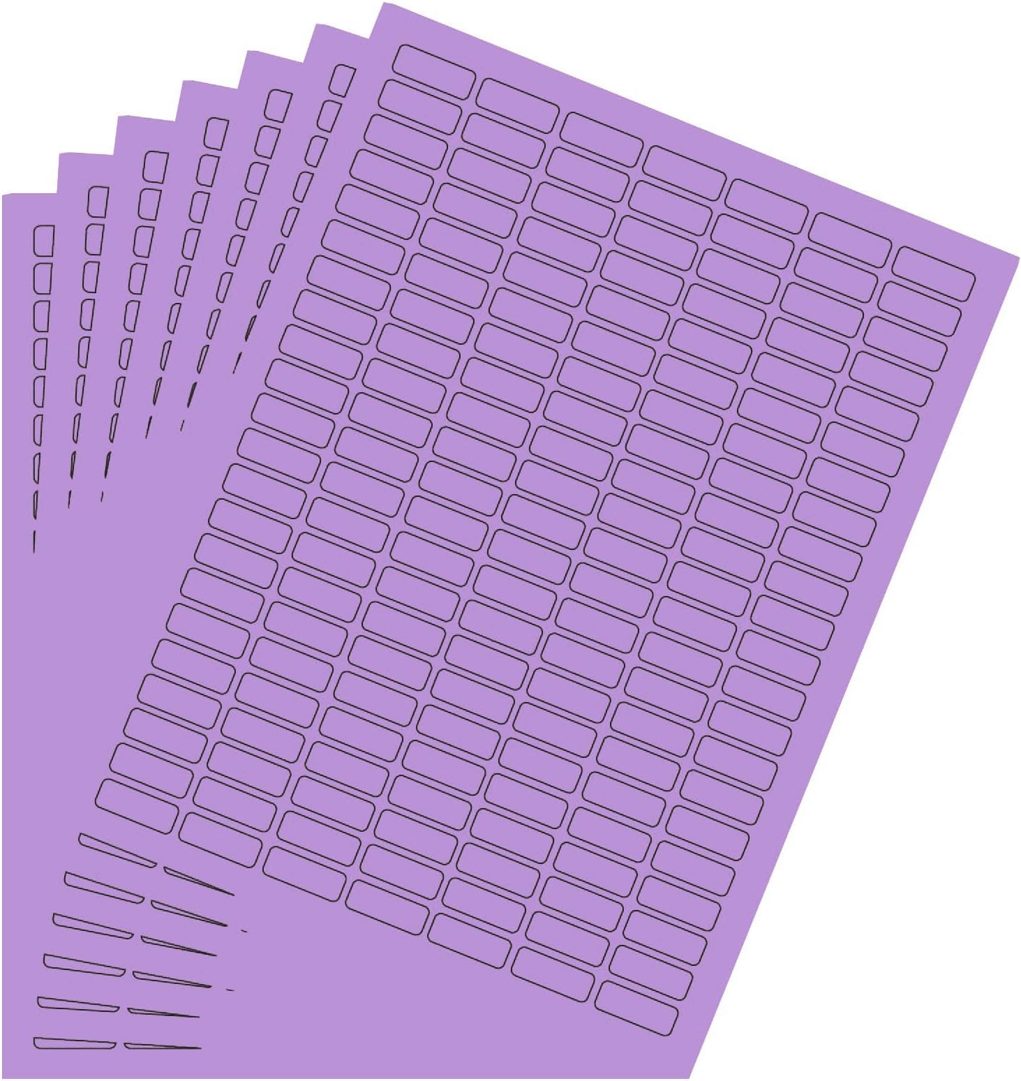 Amazon.com : Labels Printable Sticker Paper Sheets for Printers in ...