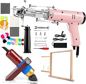 Amazon.com: GaRcan Tufting Gun Kit,Cut Pile and Loop Pile 2 in 1,Rug ...