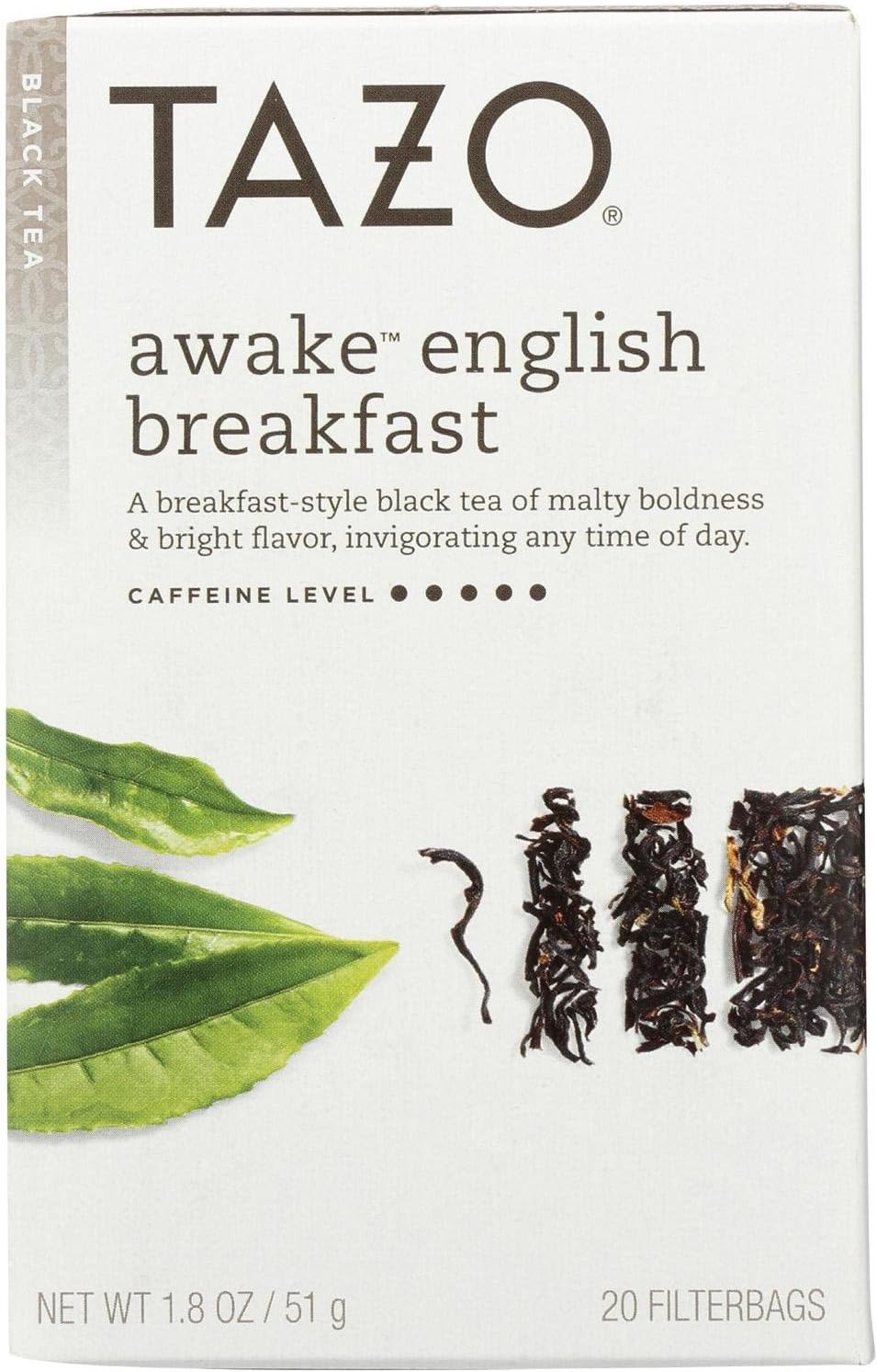 Amazon.com: Tazo Awake English Breakfast Black Tea Filterbags (20 count)