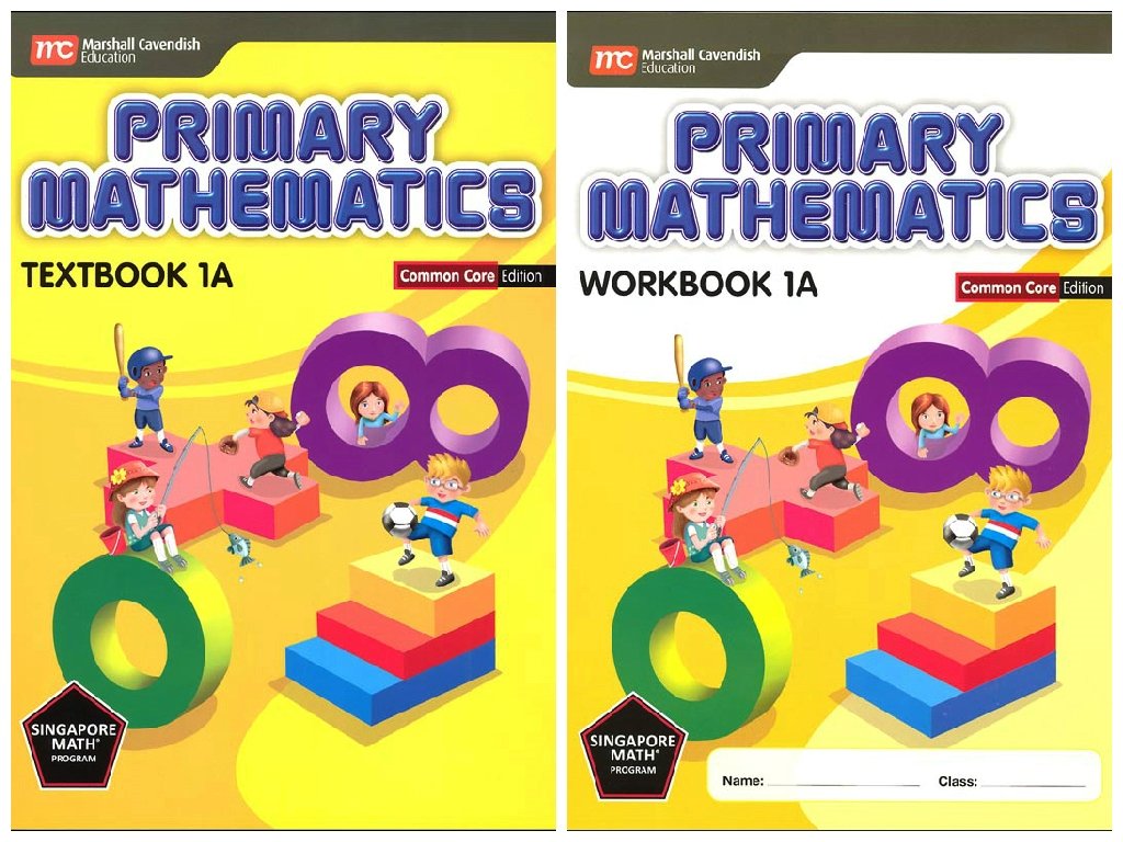 Primary Mathematics 1A SET-Textbook and Workbook (Common Core Edition ...