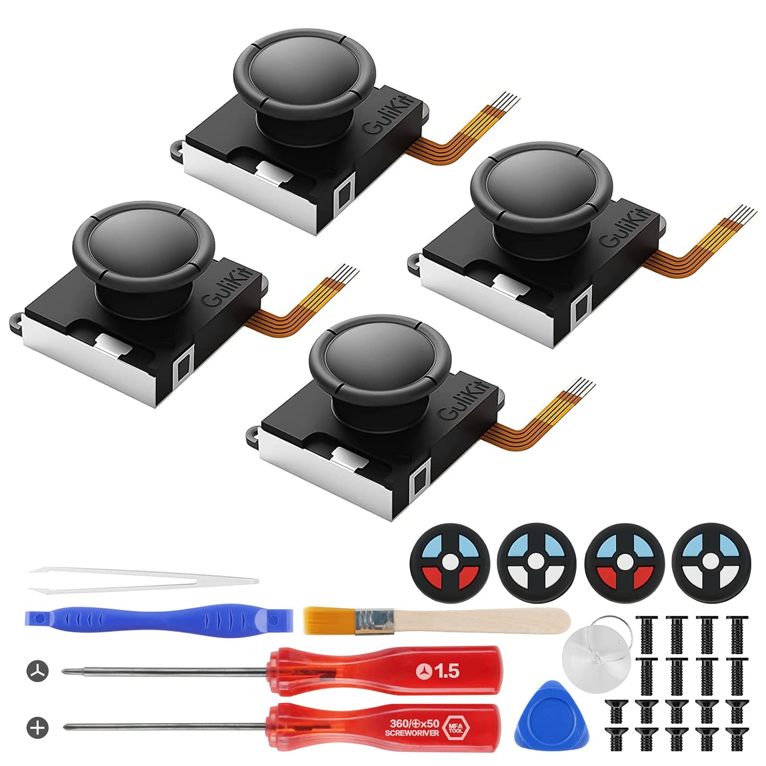 Amazon.in: Buy GuliKit Switch Joycon Joystick Replacement, Hall Effect ...