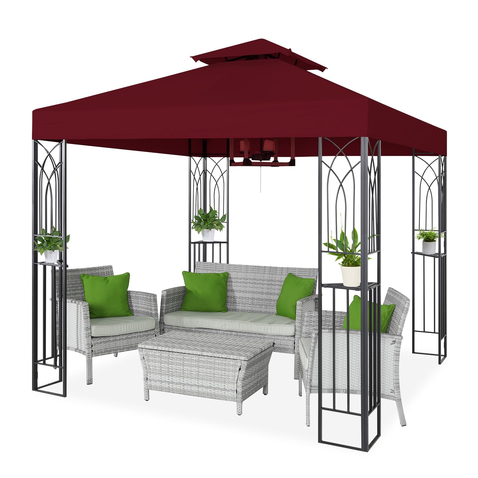 Snapklik.com : COOS BAY 8x8 Patio Gazebo