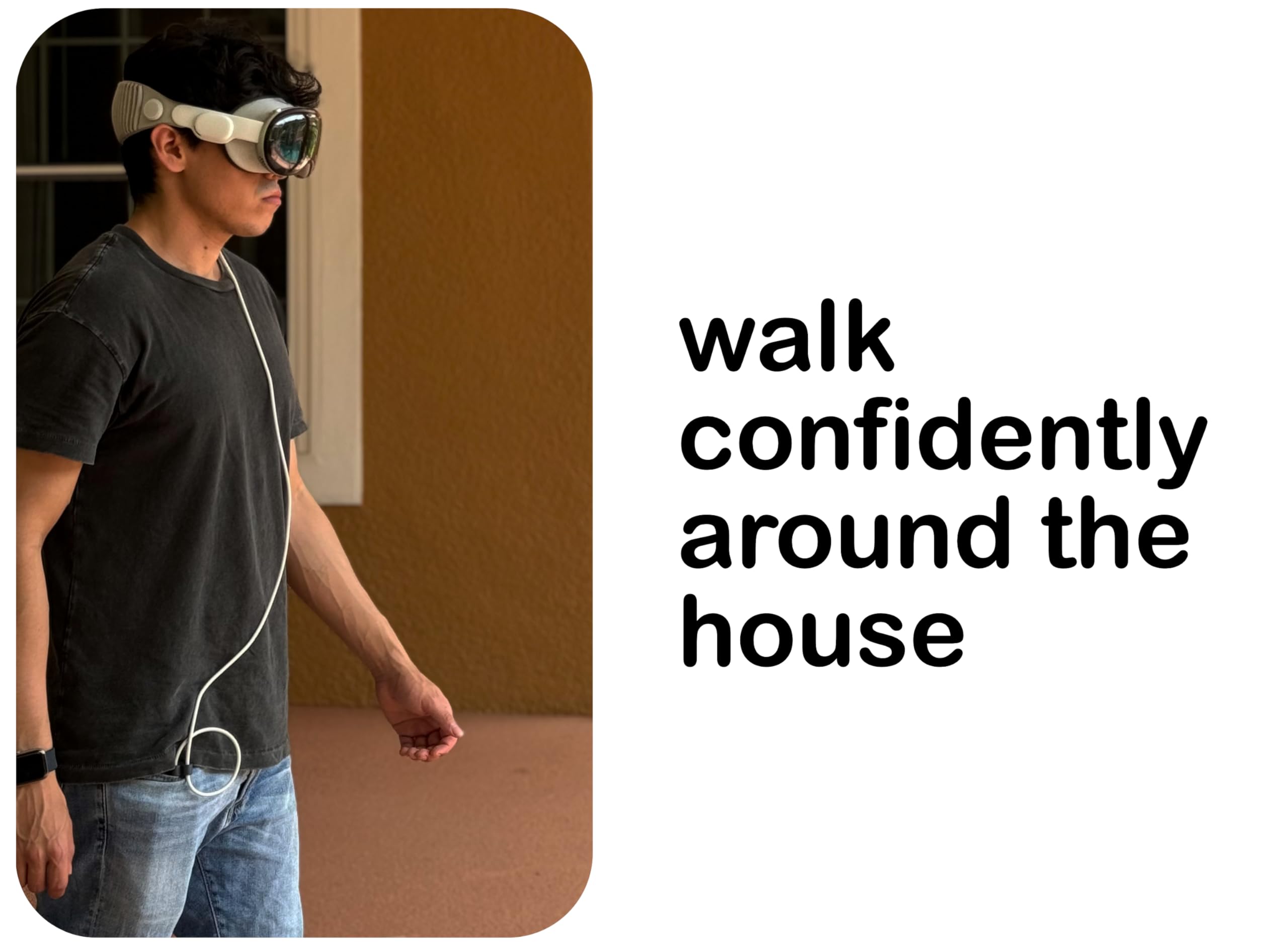 Snapklik.com : Cable Shortener For Apple Vision Pro