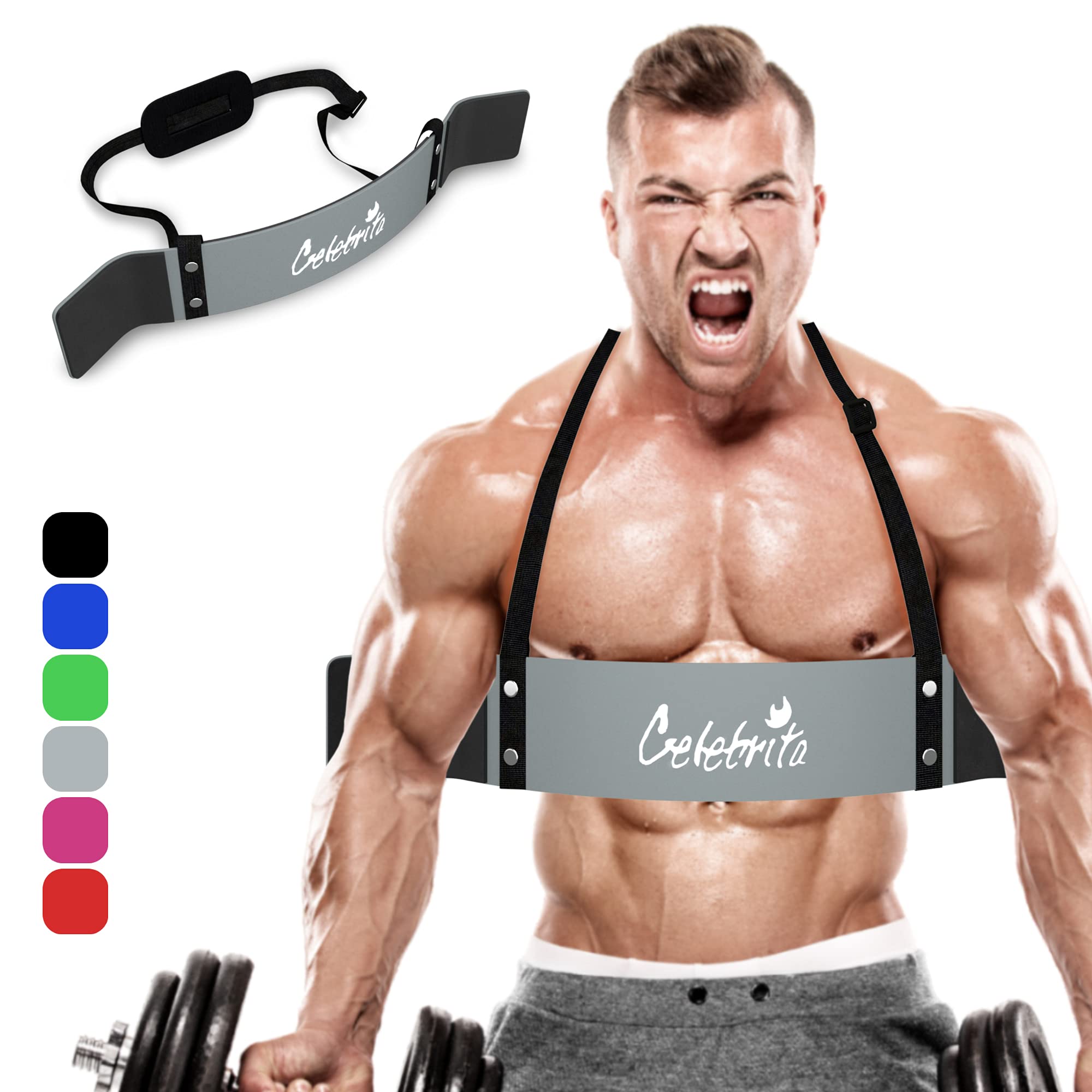 Celebrita Arm Blaster For Biceps And Triceps Bicep Curl Support ...