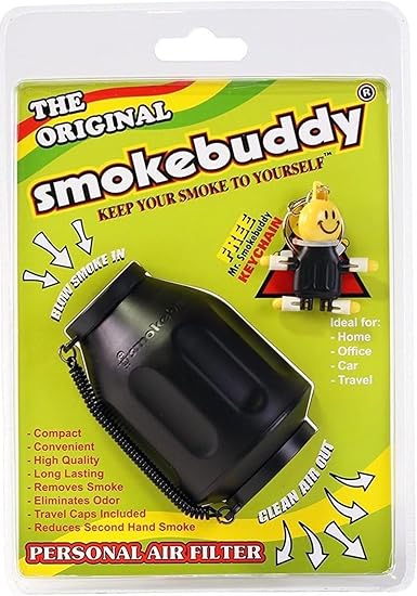 Amazon.com: Smoke Buddy Personal Air Filter, Portable Smoke and Odor ...