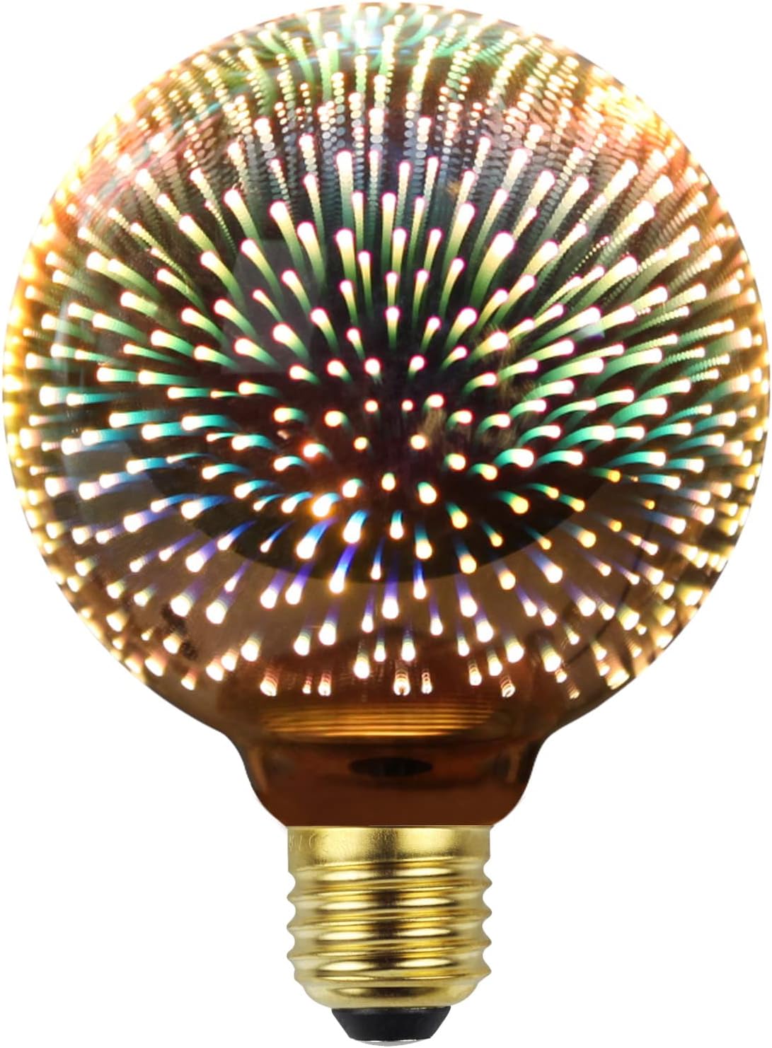 TIANFAN Led Ampoule Vintage RGB Feu D'artifice Edison Ampoule 3W 220 ...