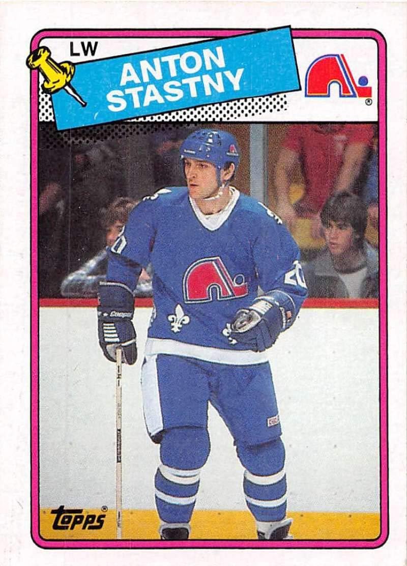 Amazon.com: 1988-89 Topps Hockey #98 Anton Stastny Quebec Nordiques ...