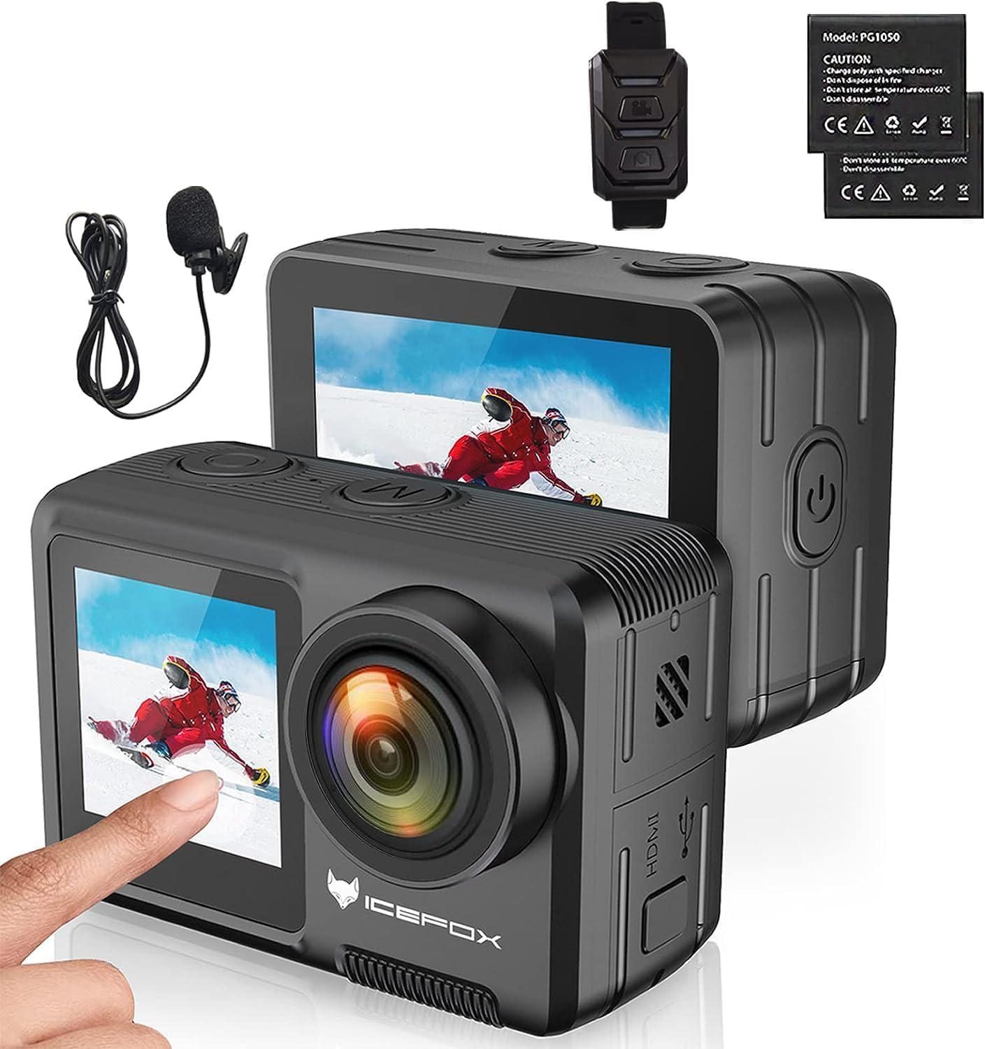 Amazon.com : Ourlife Action Camera 5K 30FPS, Ultra HD Waterproof Sports ...