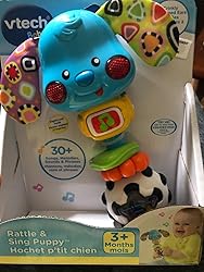 VTech Baby Rattle and Sing Puppy (Retail Packaging - English Version ...