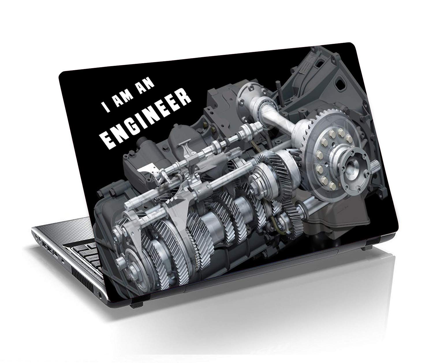 ISEE 360® Laptop Skin Cover Laminated I Am an Engineers Stickers and ...