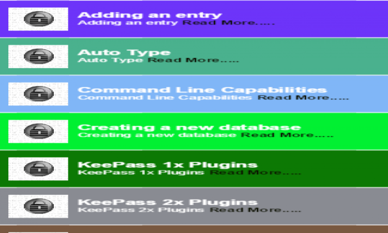 KeePass Password Safe Guide:Amazon.de:Appstore for Android