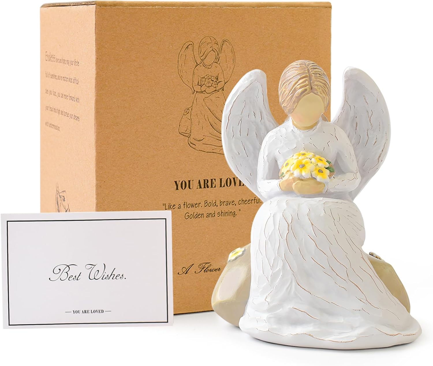 Guardian Angel Figurines Forget Me Not Gifts, Friendship Angel Statues ...