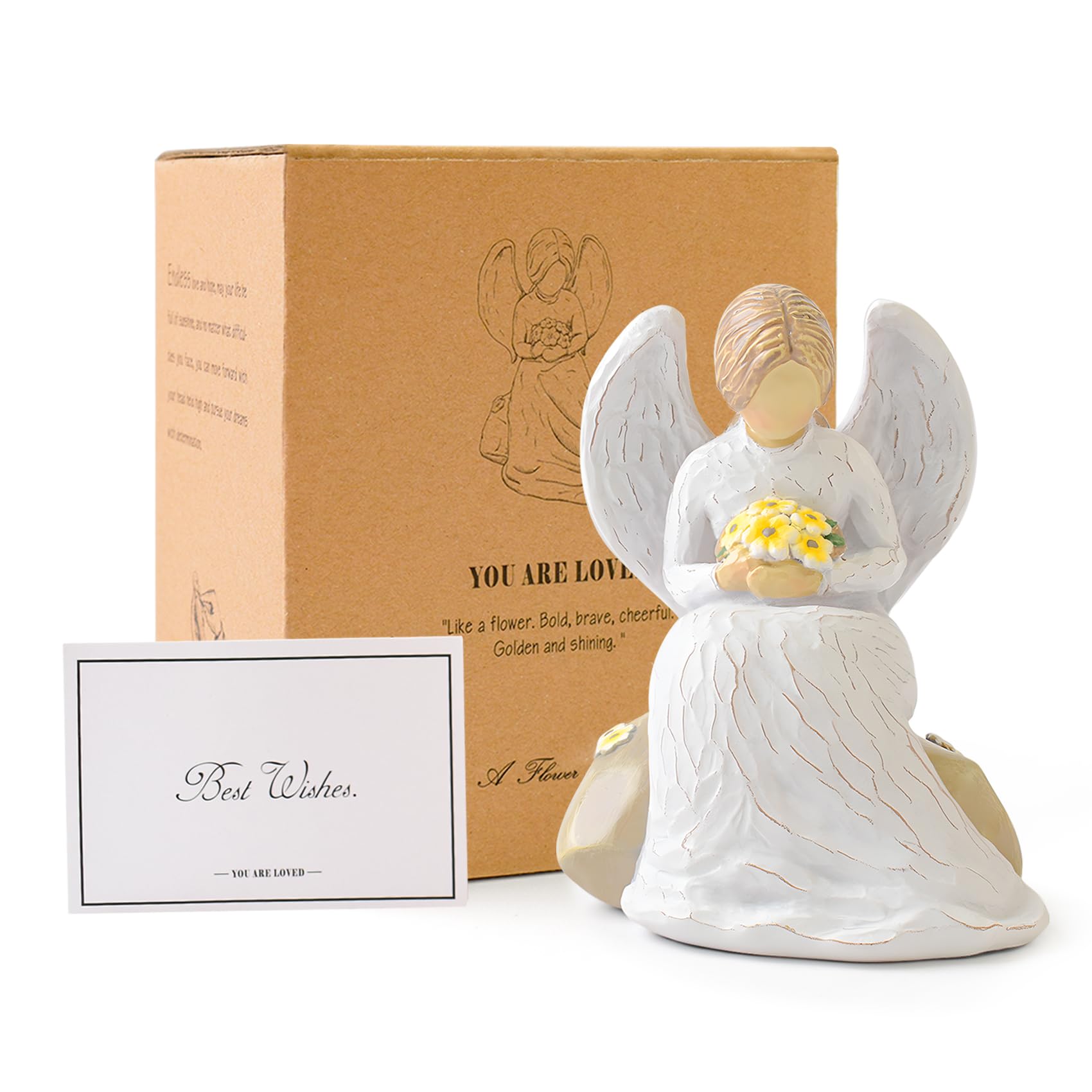 Guardian Angel Figurines Forget Me Not Gifts, Friendship Angel Statues ...