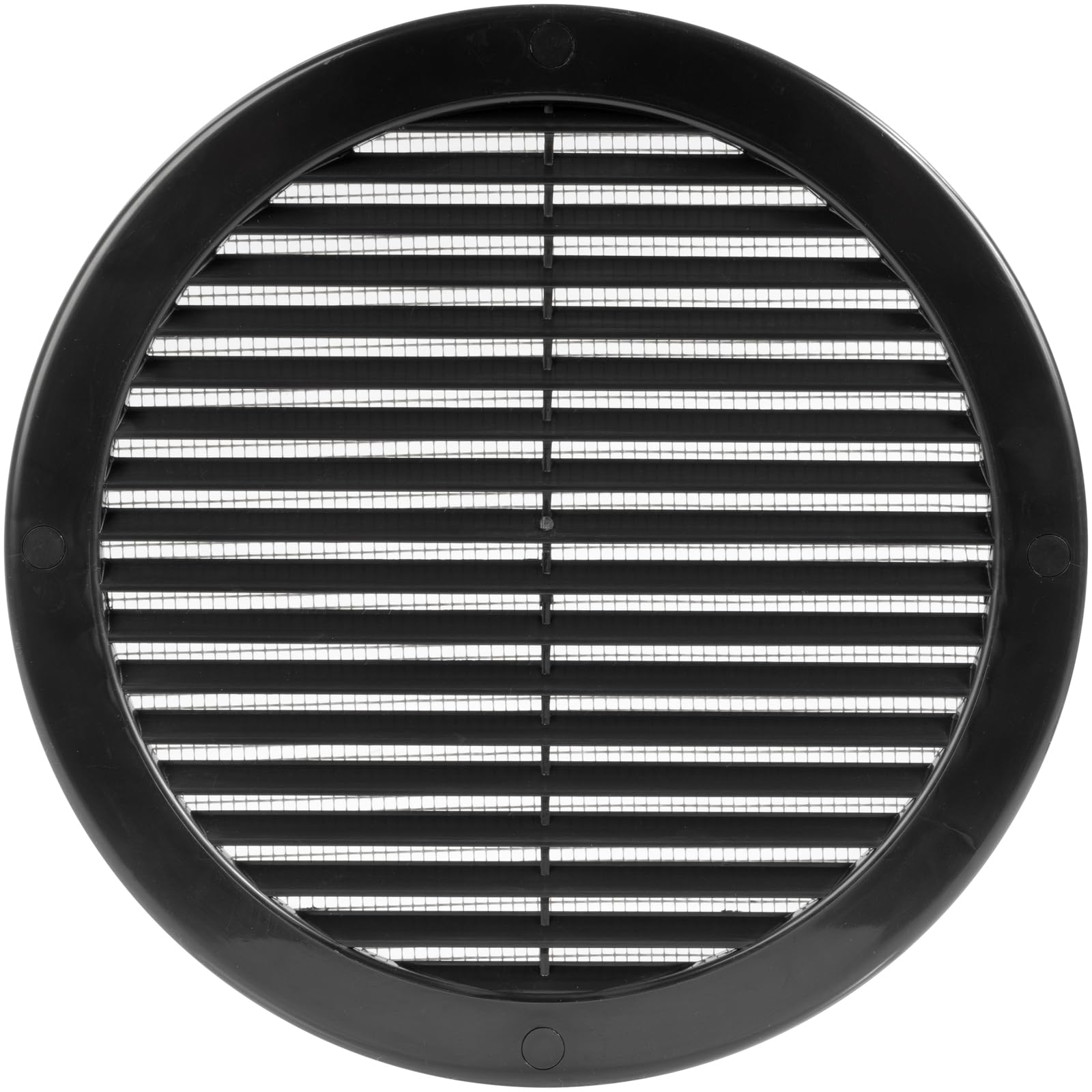 Snapklik.com : Vent Systems 8 Inch Black Soffit Vent Cover - Pack Of 5 ...
