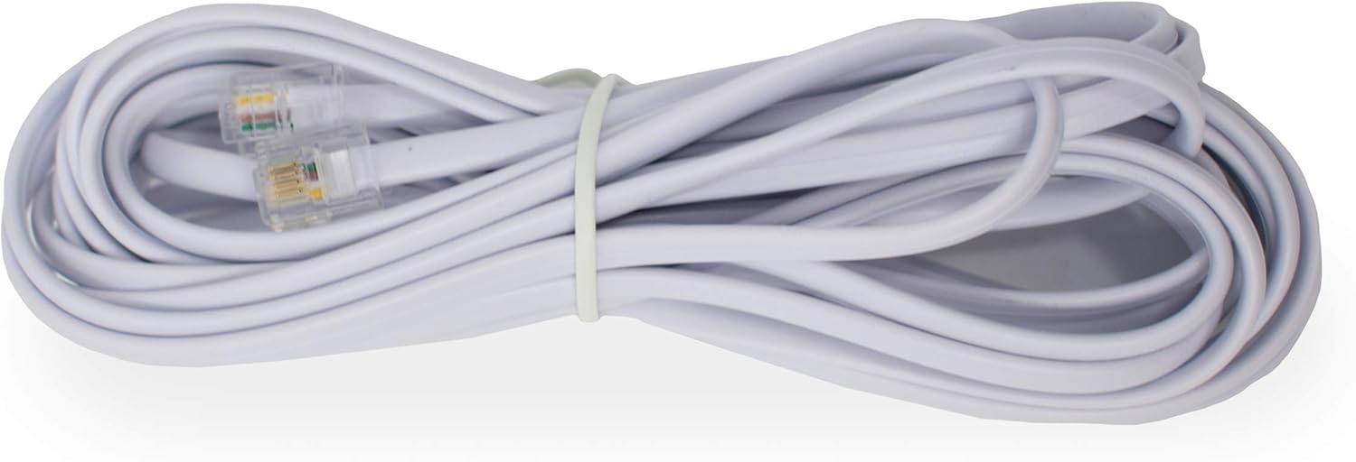 I-CHOOSE LIMITED RJ11 Telephone Extension Cable Internet Broadband ...