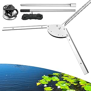 Amazon.com : Glanzman Lake Weed Cutter, 36" Lake Rake Aquatic Pond ...