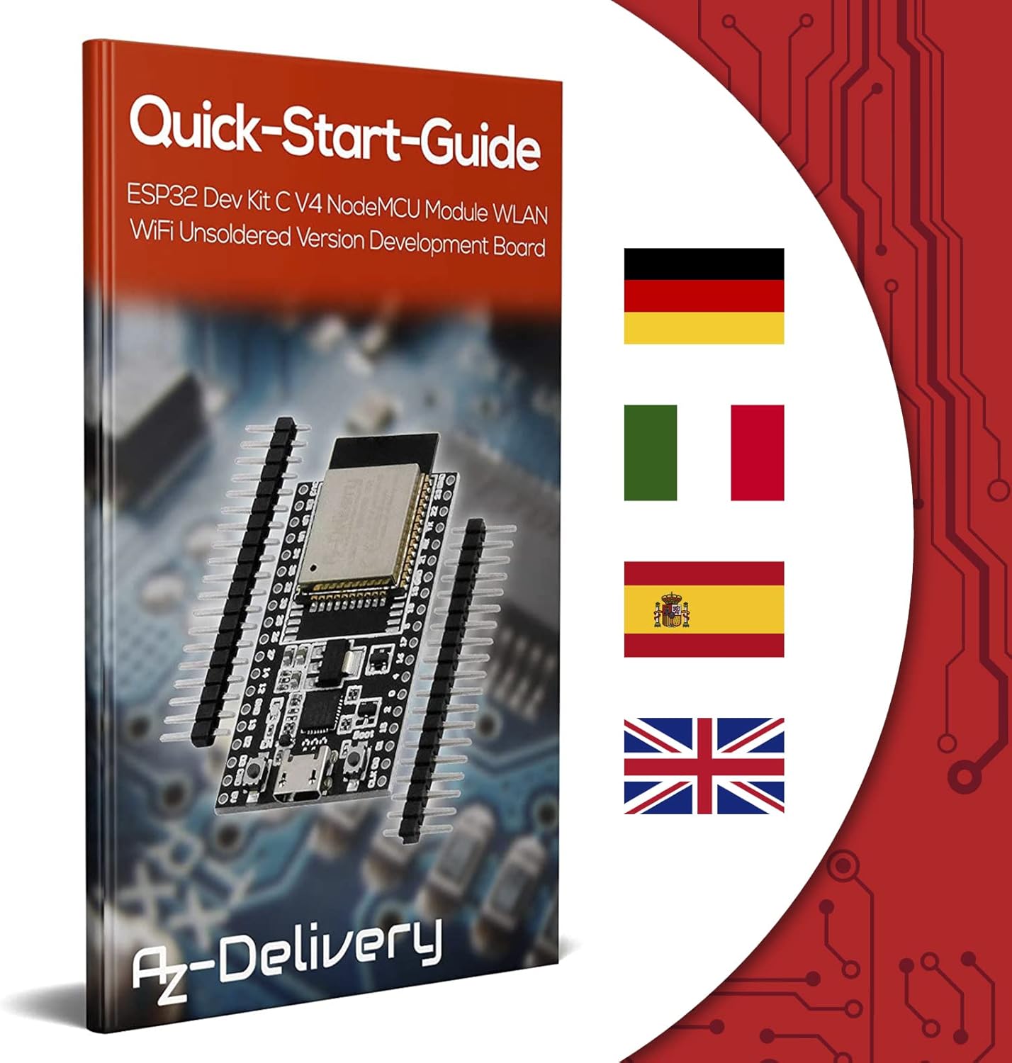 AZDelivery 5Pcs ESP32 Dev Kit C V4 NodeMCU ESP32 Philippines | Ubuy