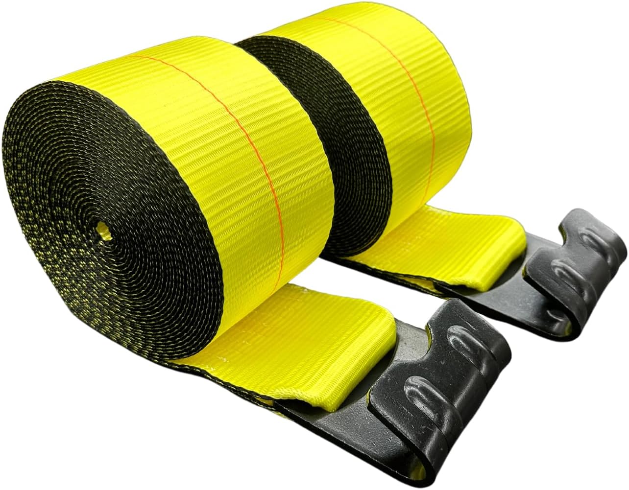 Amazon.com: Falcon Cargo 4" x 30' Winch Straps (2PK) - 5400LB WLL ...