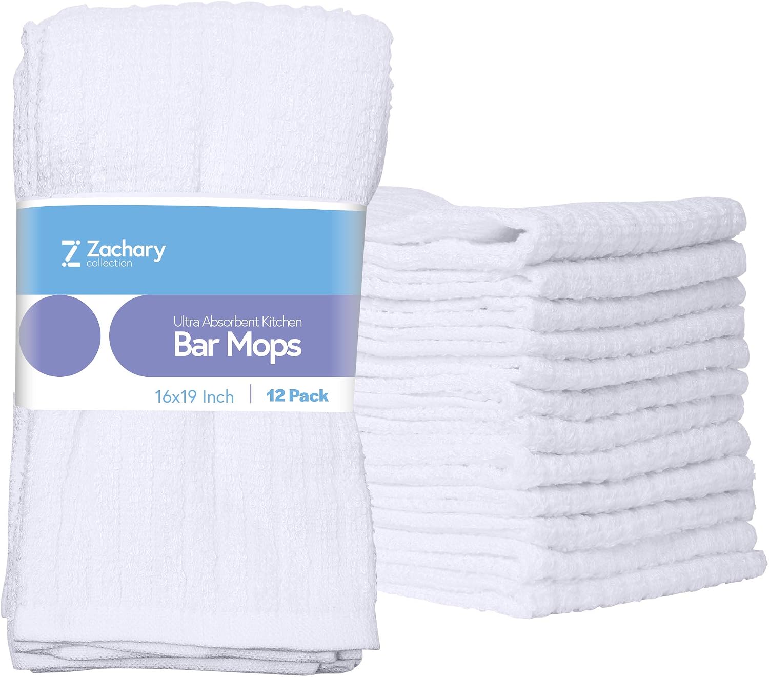 Amazon.com: Zachary Collection Cleaning Towels [12 Pack - 16" x 19 ...