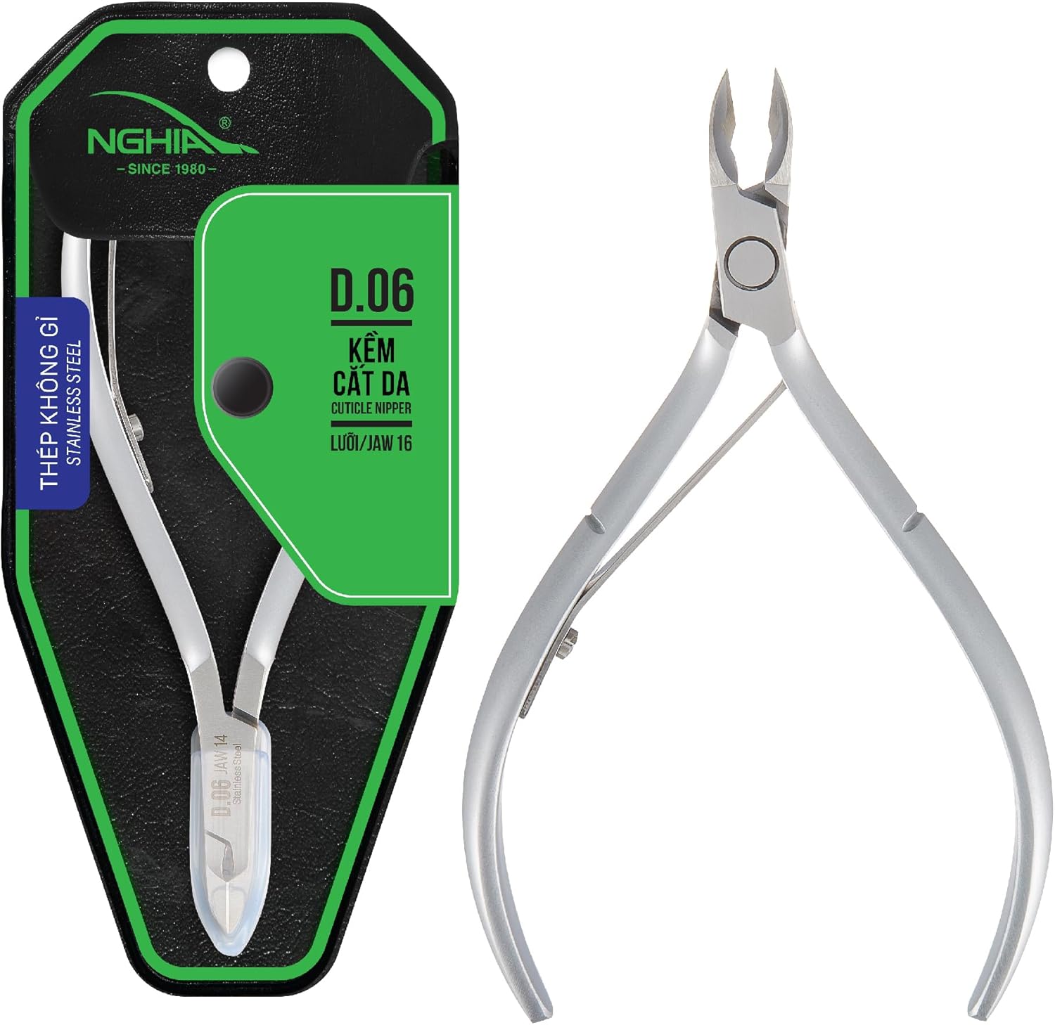 Amazon.com: NGHIA Cuticle Nipper - D-06 JAW 12 | Stainless Steel ...