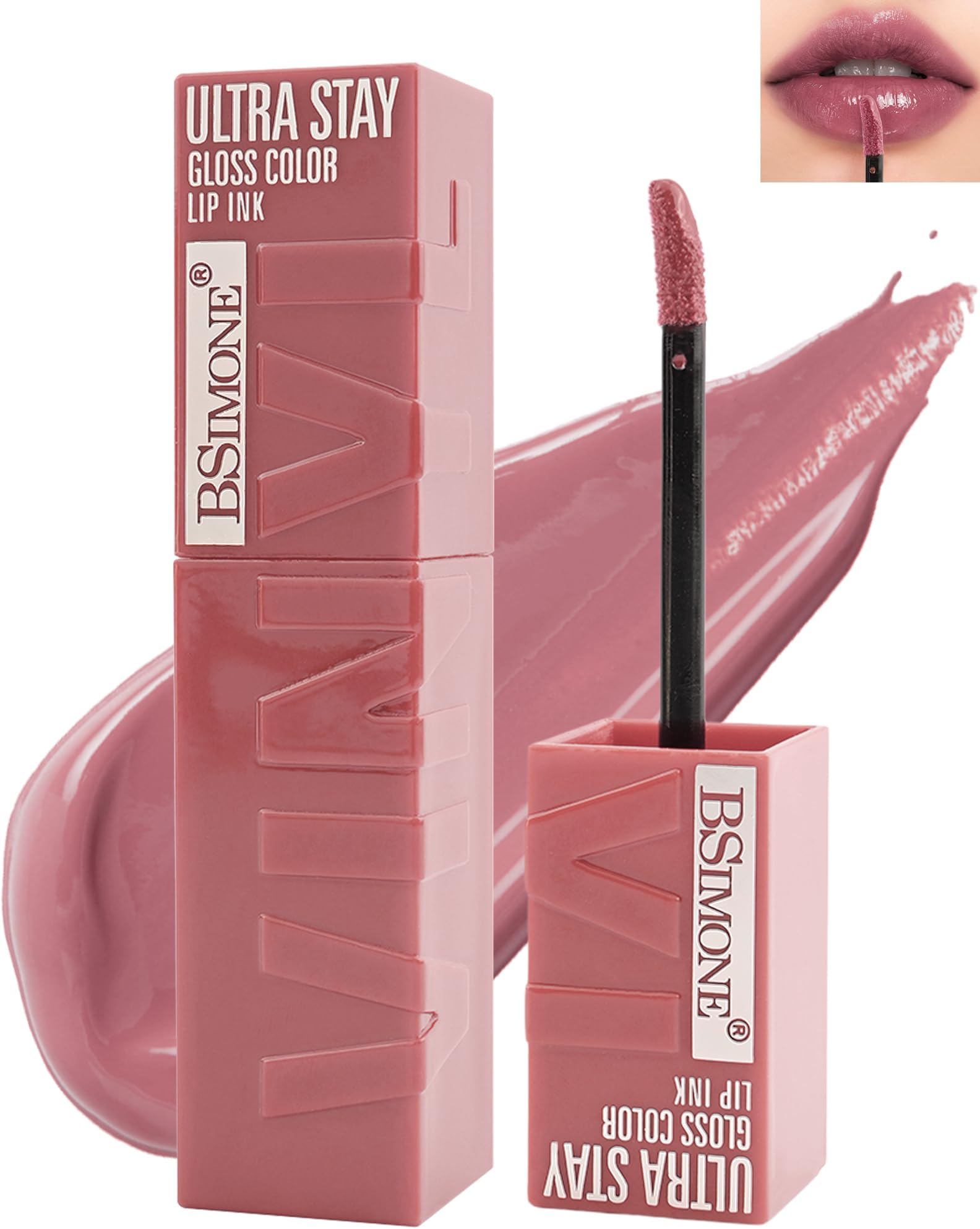 Amazon.com : Maybelline Super Stay Vinyl Ink Longwear No-Budge Liquid ...