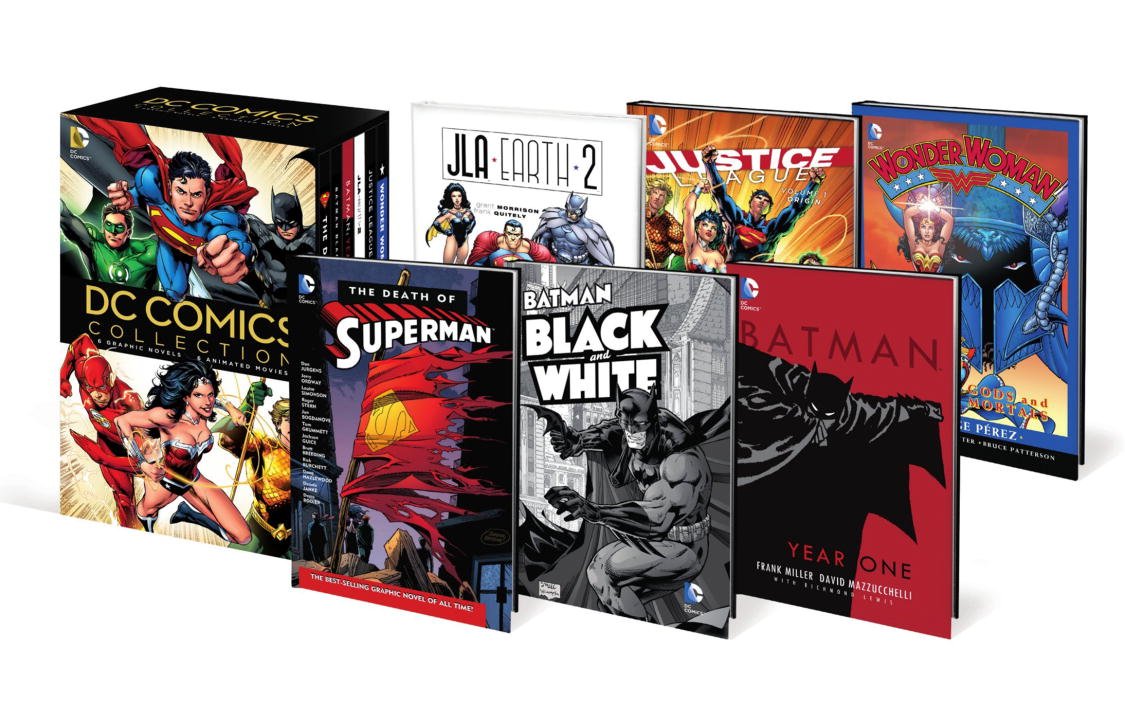 DC Comics Book & DVD Slipcase Set : Various: Amazon.com.mx: Libros