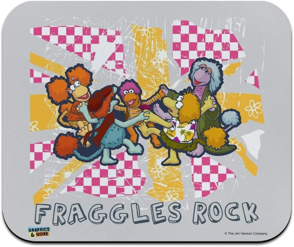Amazon.com: Fraggle Rock Fraggles Dancing GOBO Red Boober Mokey Wembley ...