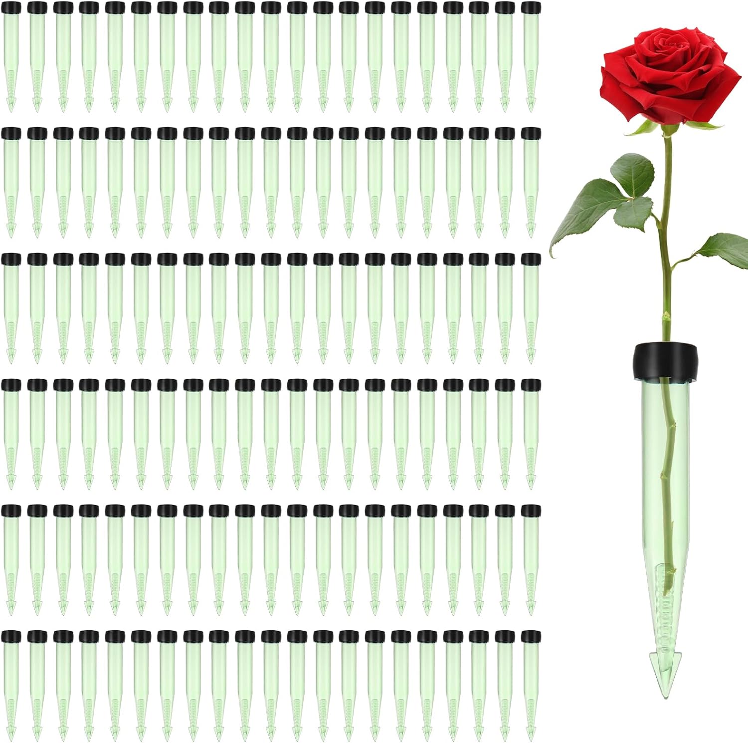 Amazon.com: LDHHYH 150 Pack 4 Inch Floral Water Tubes with Caps ...