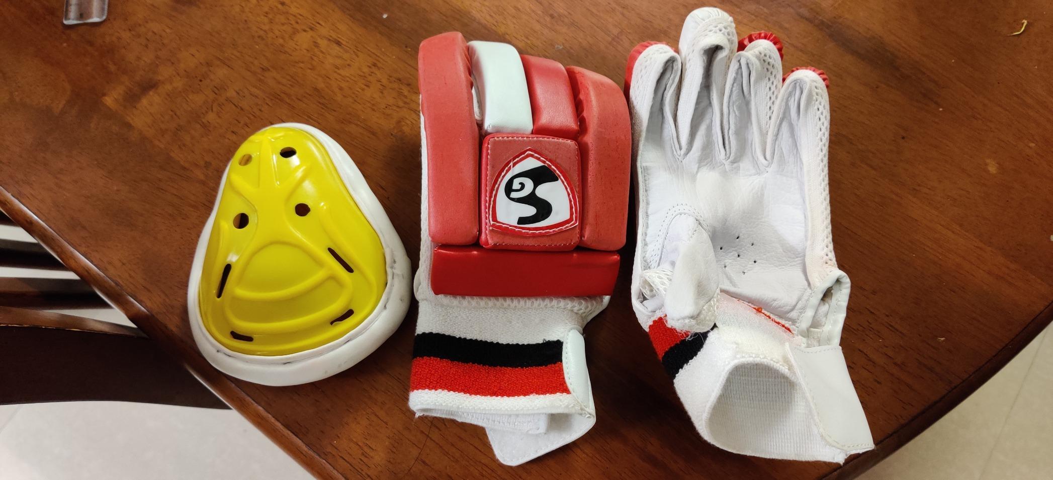 SG Cotton and PVC Cricket Kit for Adult - (Multicolour) 7 Pieces ...