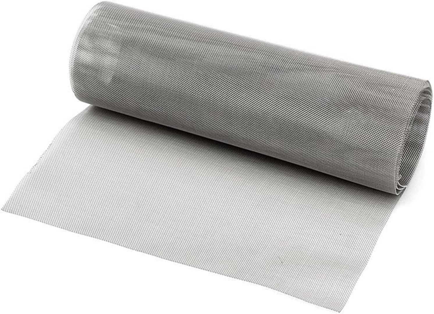 Amazon.com: HDBODY Fine Mesh 304 Stainless Steel Woven Wire Mesh 20 ...