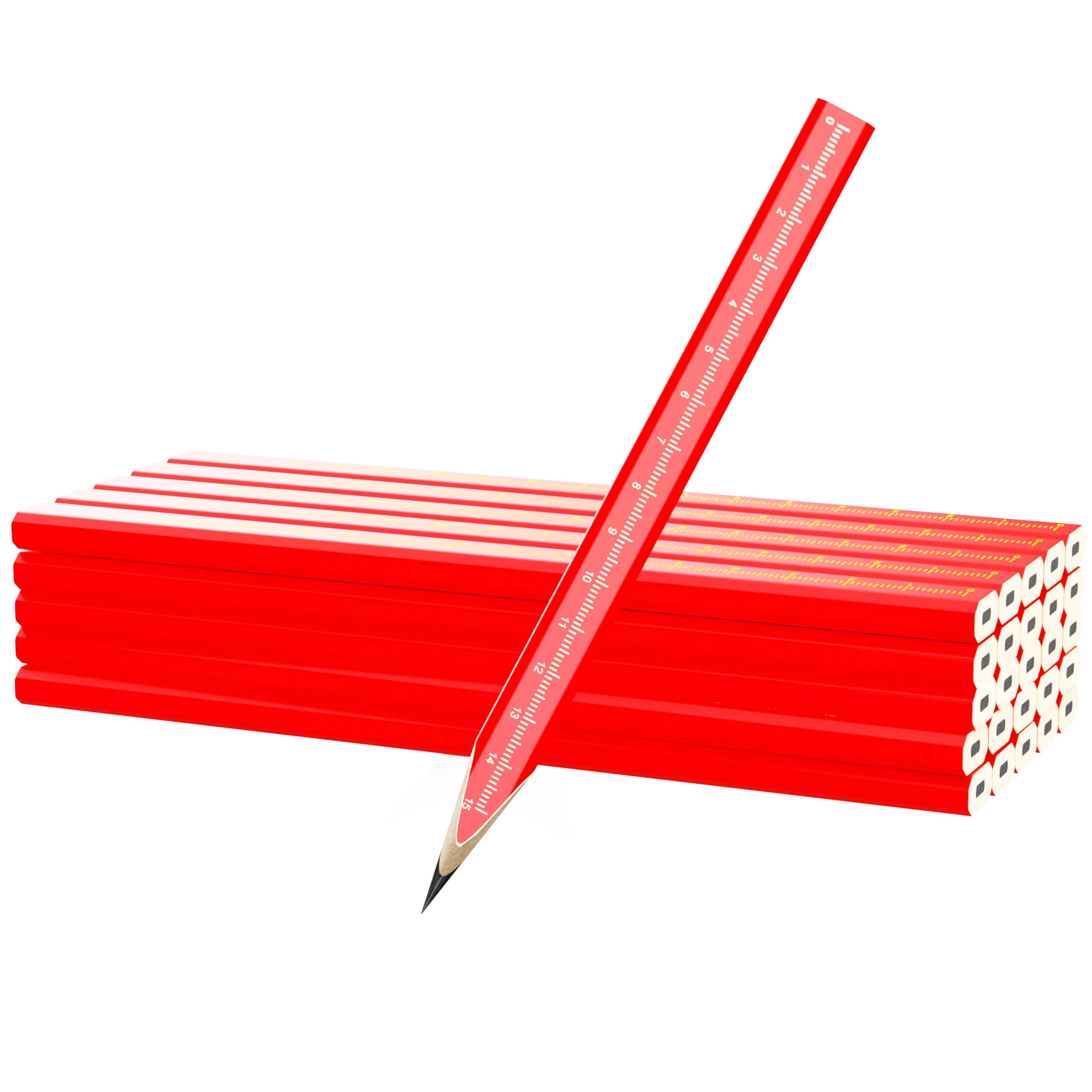 Amazon.com: RONDURE 8-Pack Carpenter Pencils for Construction ...