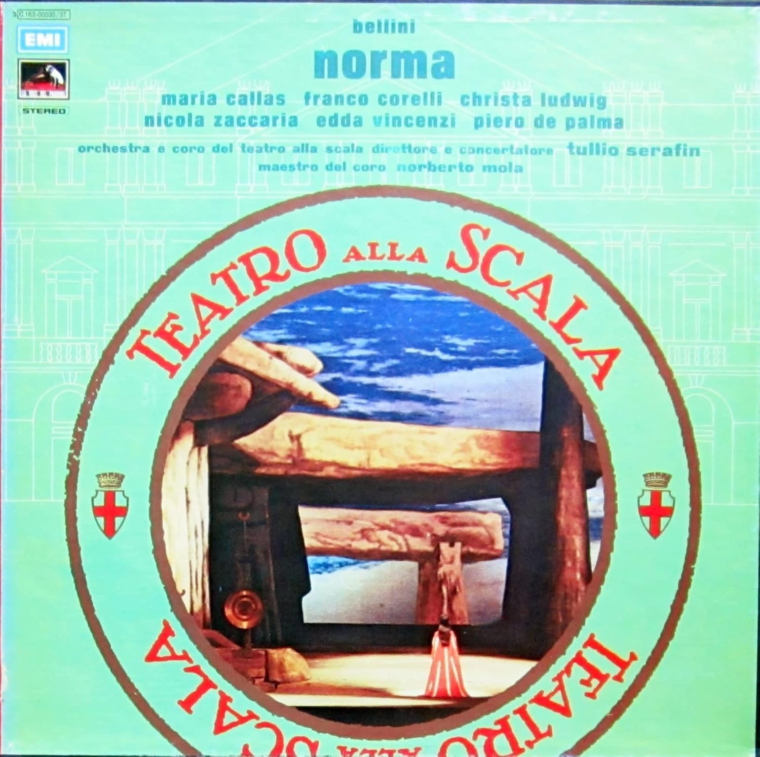 Norma - Teatro alla Scala. Maria Callas, Tullio Serafin, Corelli ...