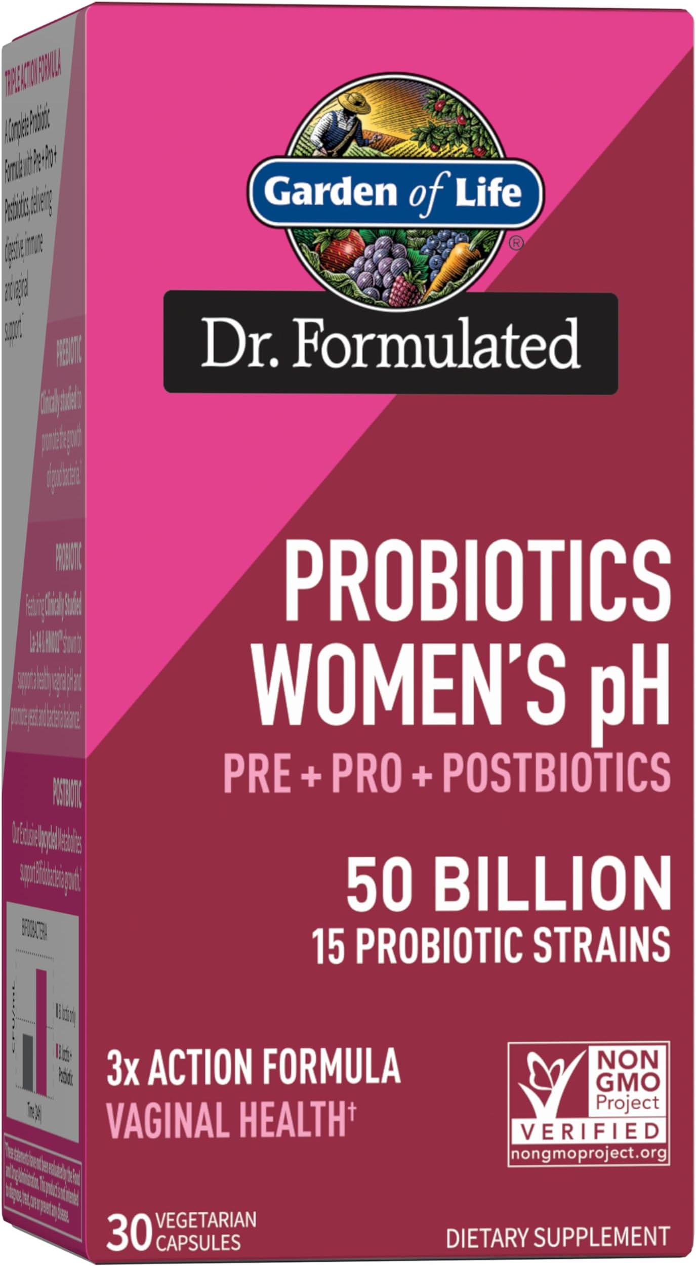 Amazon.com: Garden of Life Dr. Formulated Probiotics Critical Care 80 ...