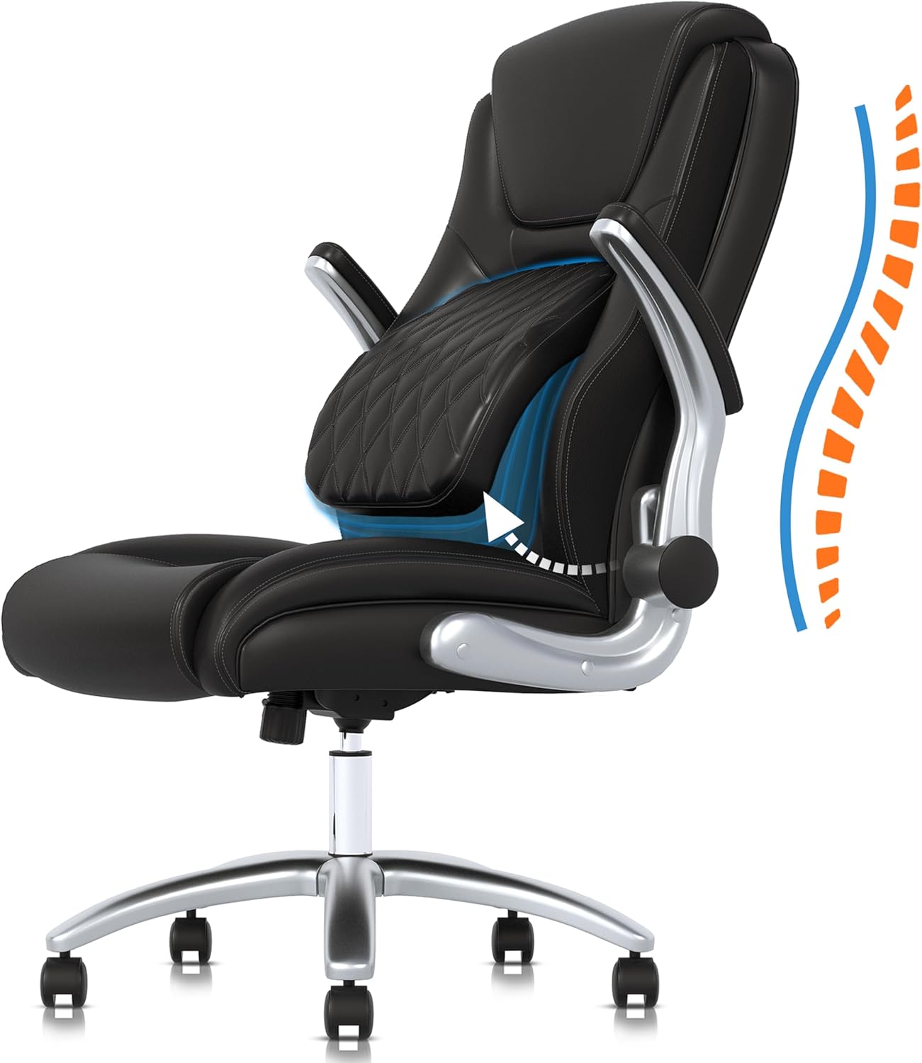 Amazon.com: NexHut Ergonomic Office Chair, Big and Tall Desk Chair ...